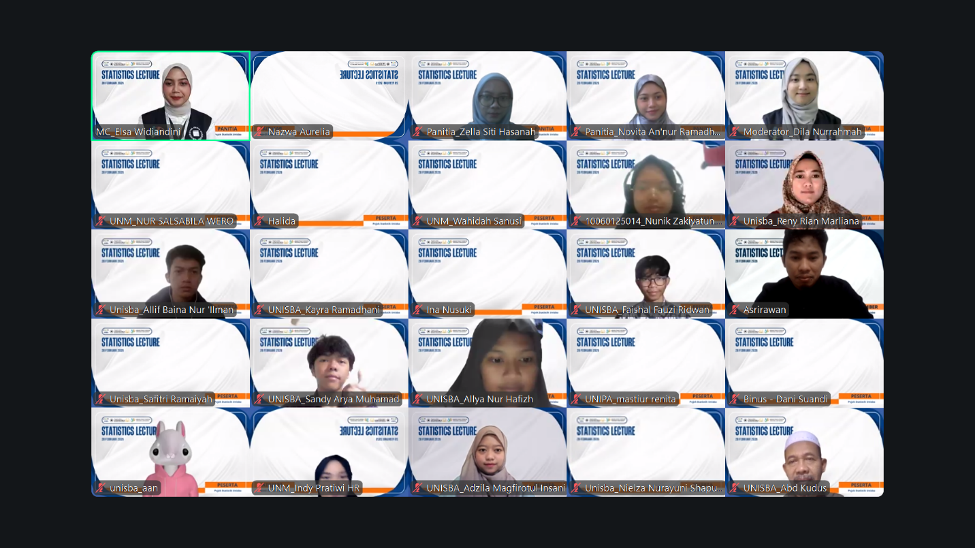 Pojok Statistik Unisba Perkuat Literasi Statistik lewat Statistic ...